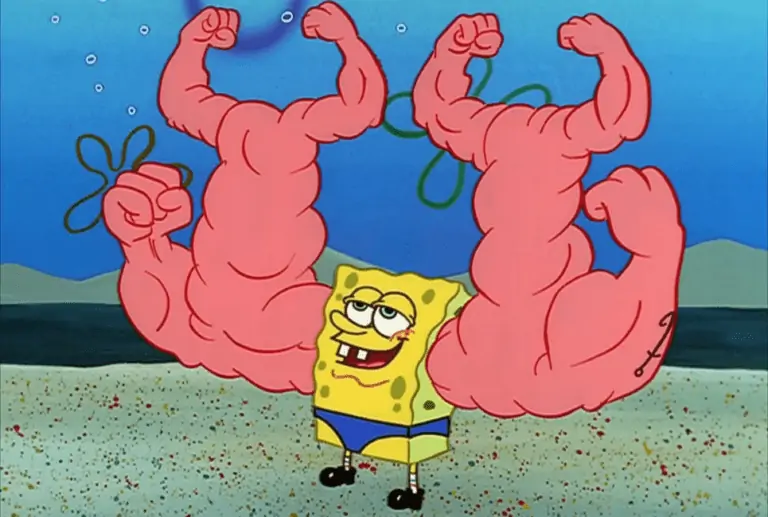 Muscle Arms SpongeBob Guide: MuscleBob BuffPants - The Sponge Bob Club